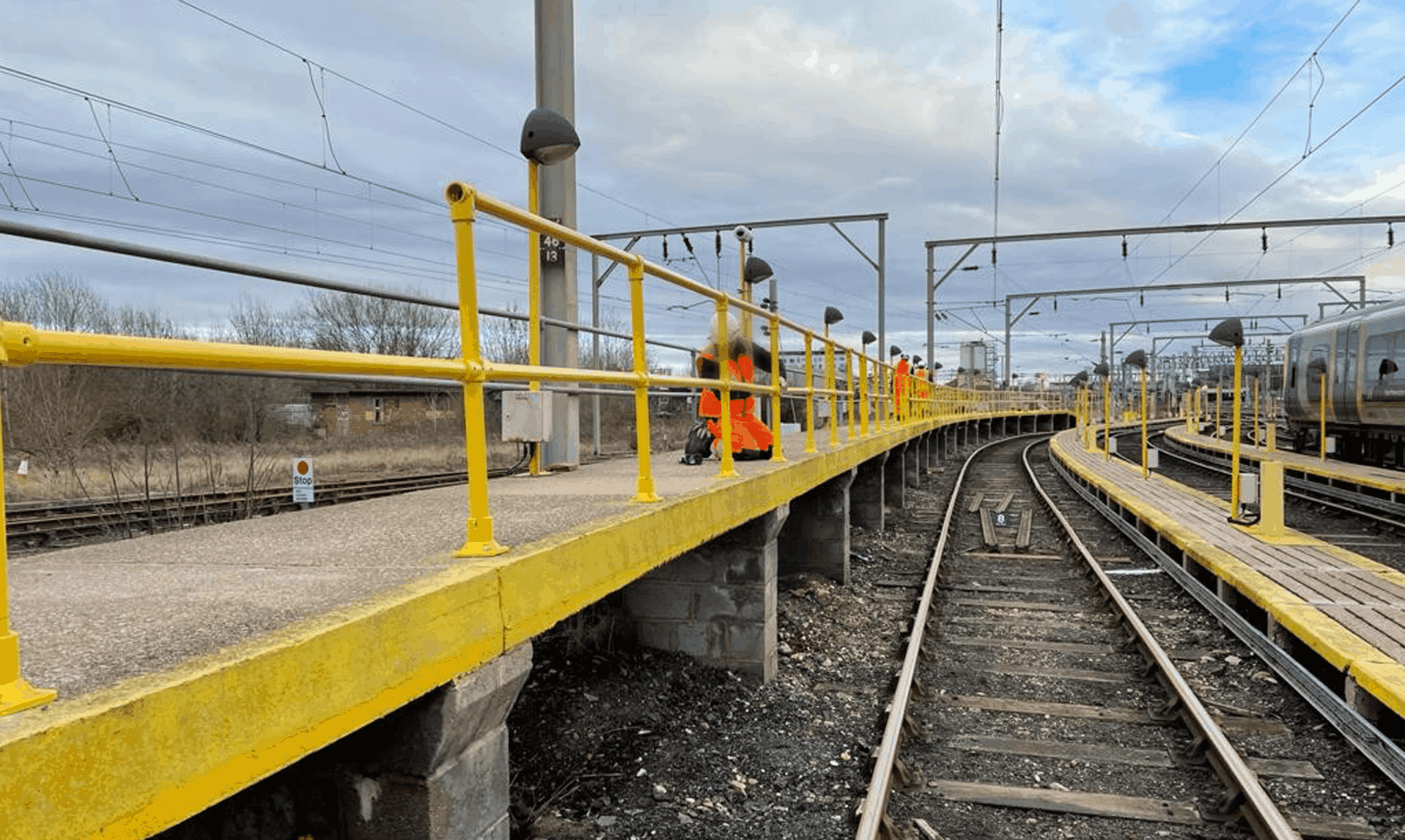 Rail GRP | GRP Railway Fencing | Flooring | Handrails