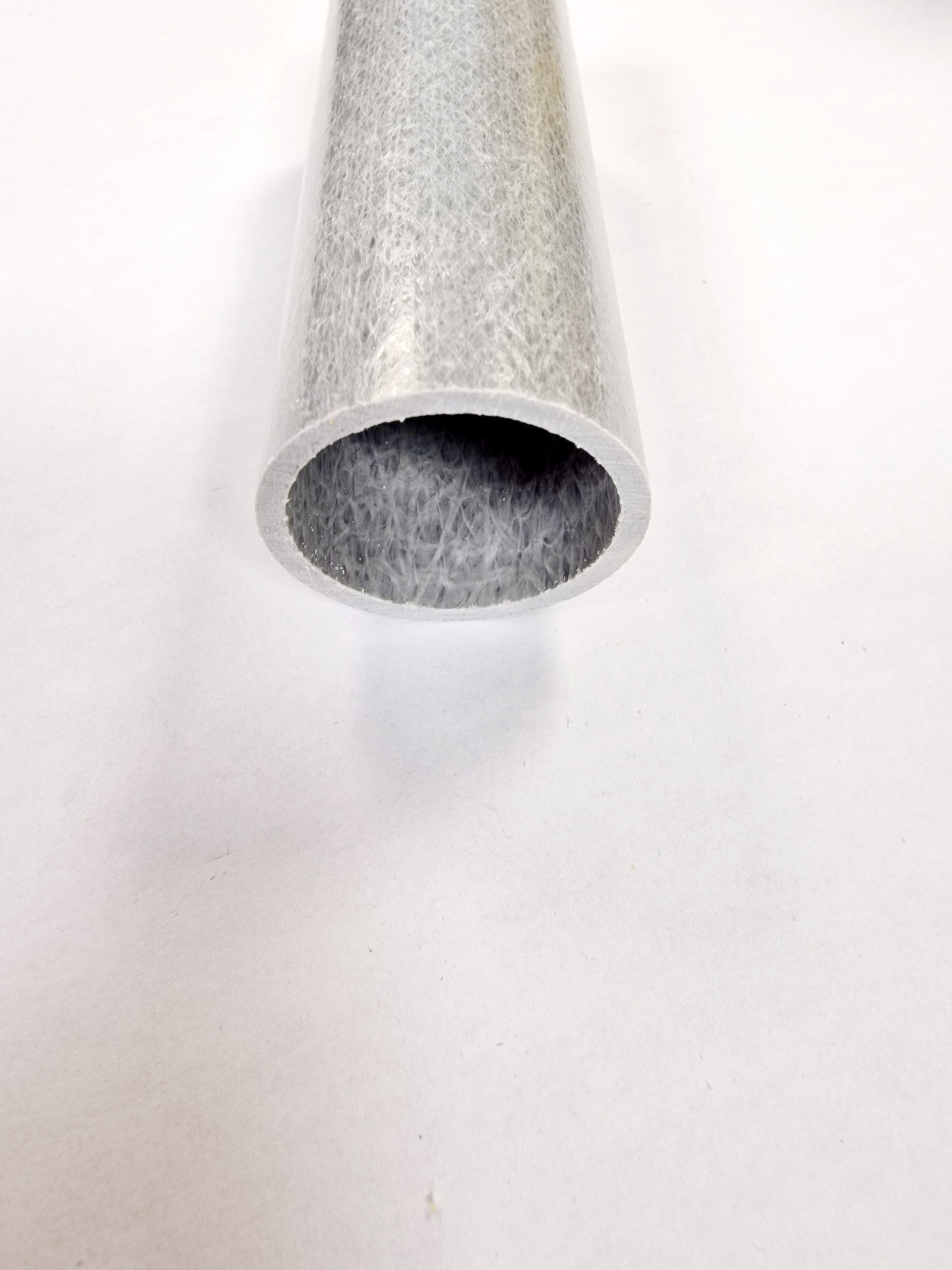 38mm OD 32mm ID GRP Hollow Tube – 6m long Grey - Engineered Composites