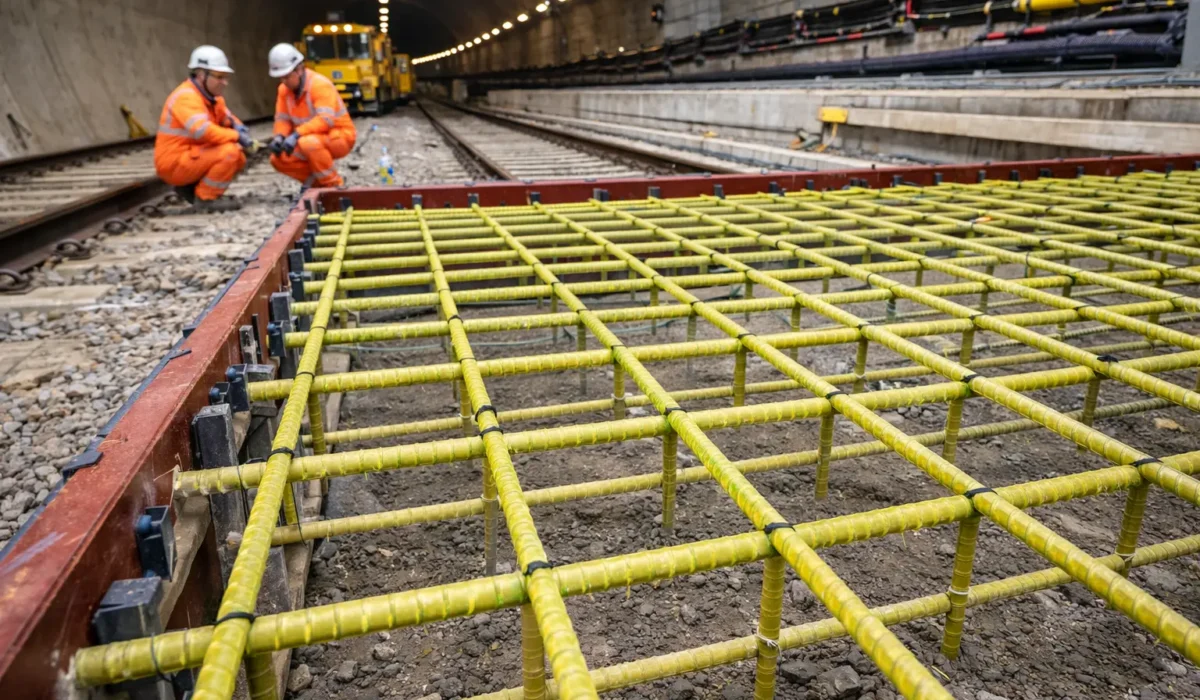 GRP Rebar on HS2 Solving Corrosion and Electrical Risk