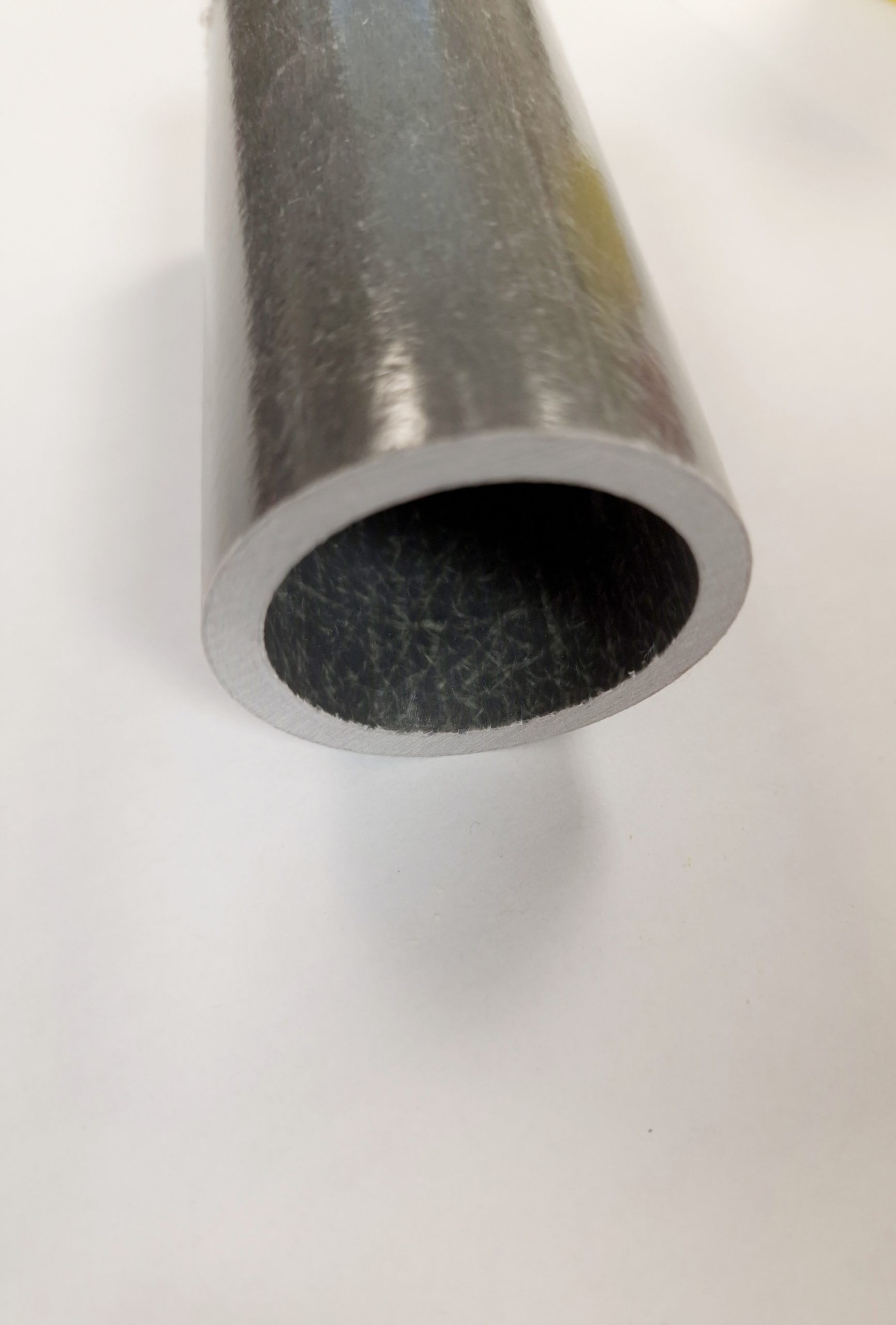 50mm OD 40mm ID GRP Hollow Tube – 5m long Grey - Engineered Composites