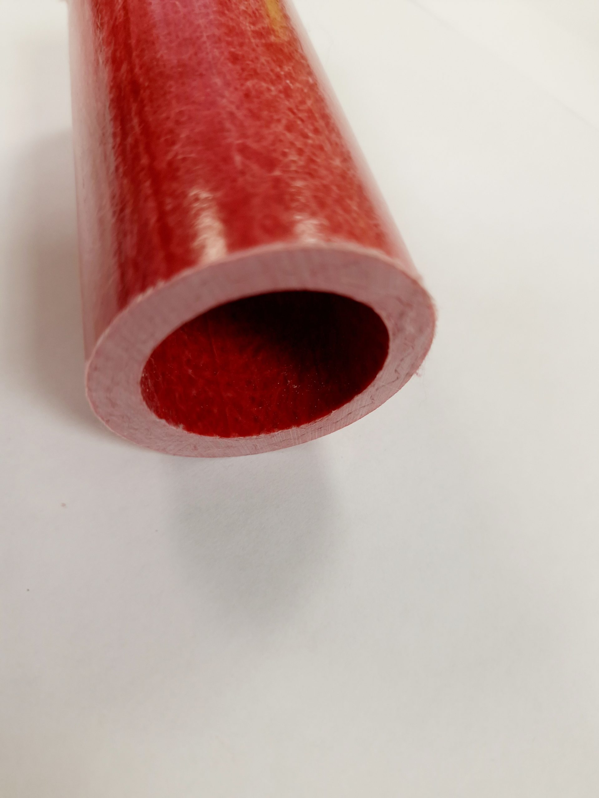 48.5mm OD 35mm ID GRP Hollow Tube – 6m long Red - Engineered Composites